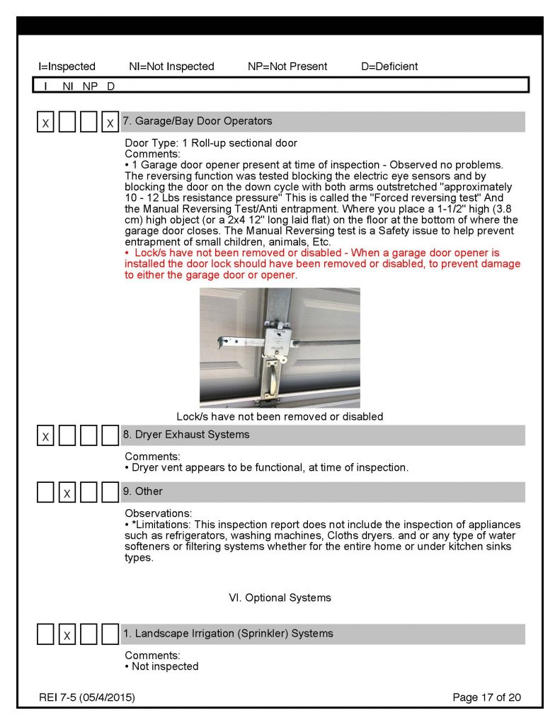 Pre-Sale Inspection Report | Inspect It Austin TREC #20959